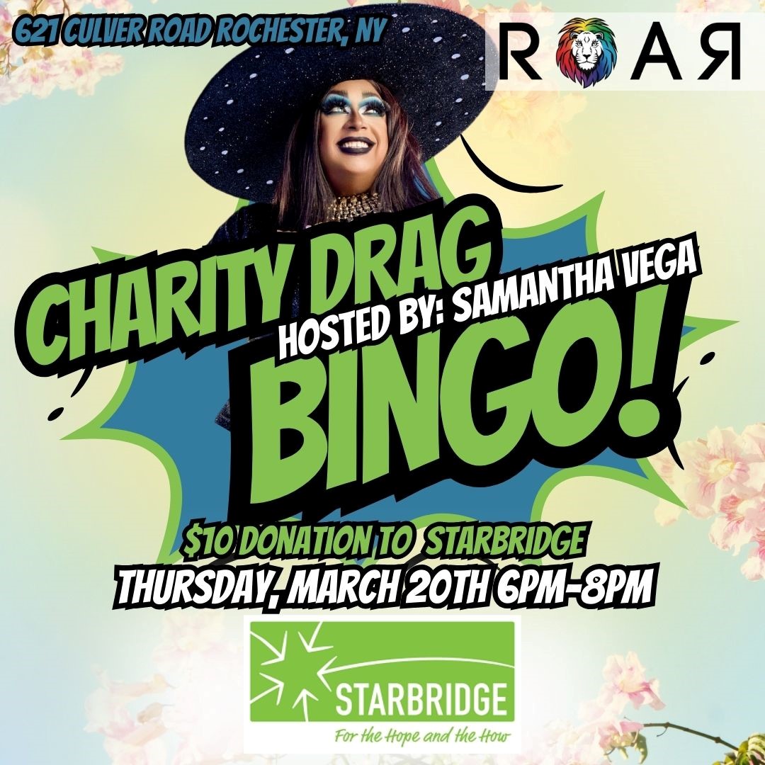 Drag Bingo Night at ROAR - Starbridge